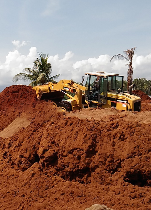 The first and largest Coconut Fiber and Coconut Peat factory in Bali